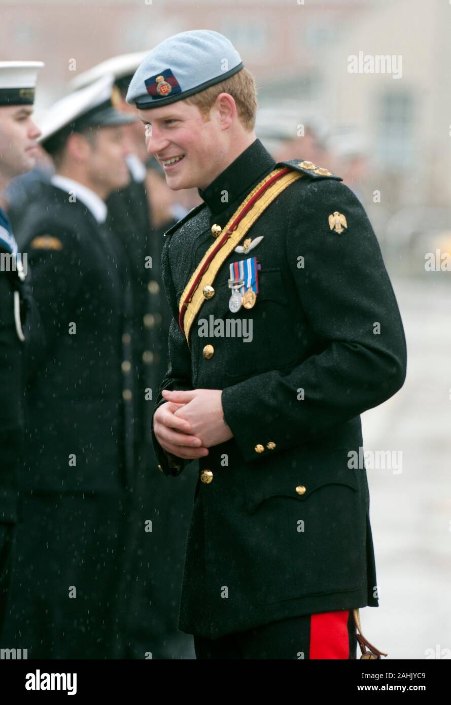 Prince Harry Commodore-in-chief Small Ships and Diving, presenting ...