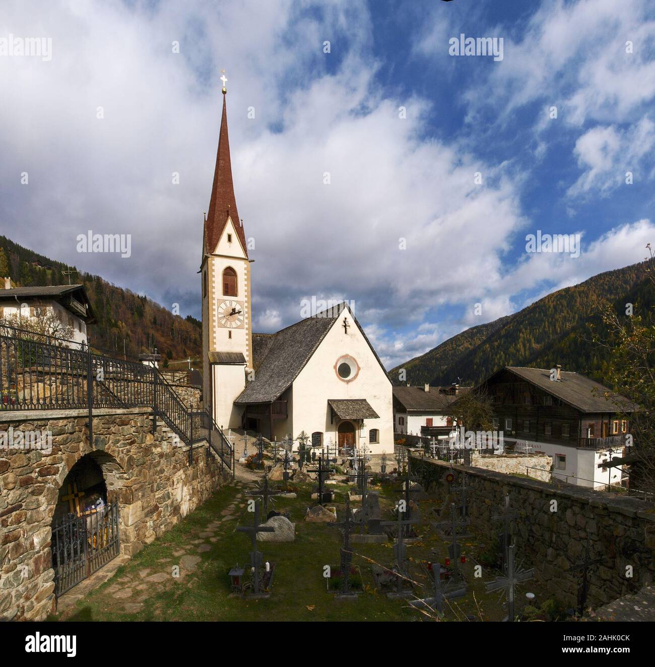 Typical south tyrolean landscape hi-res stock photography and images ...