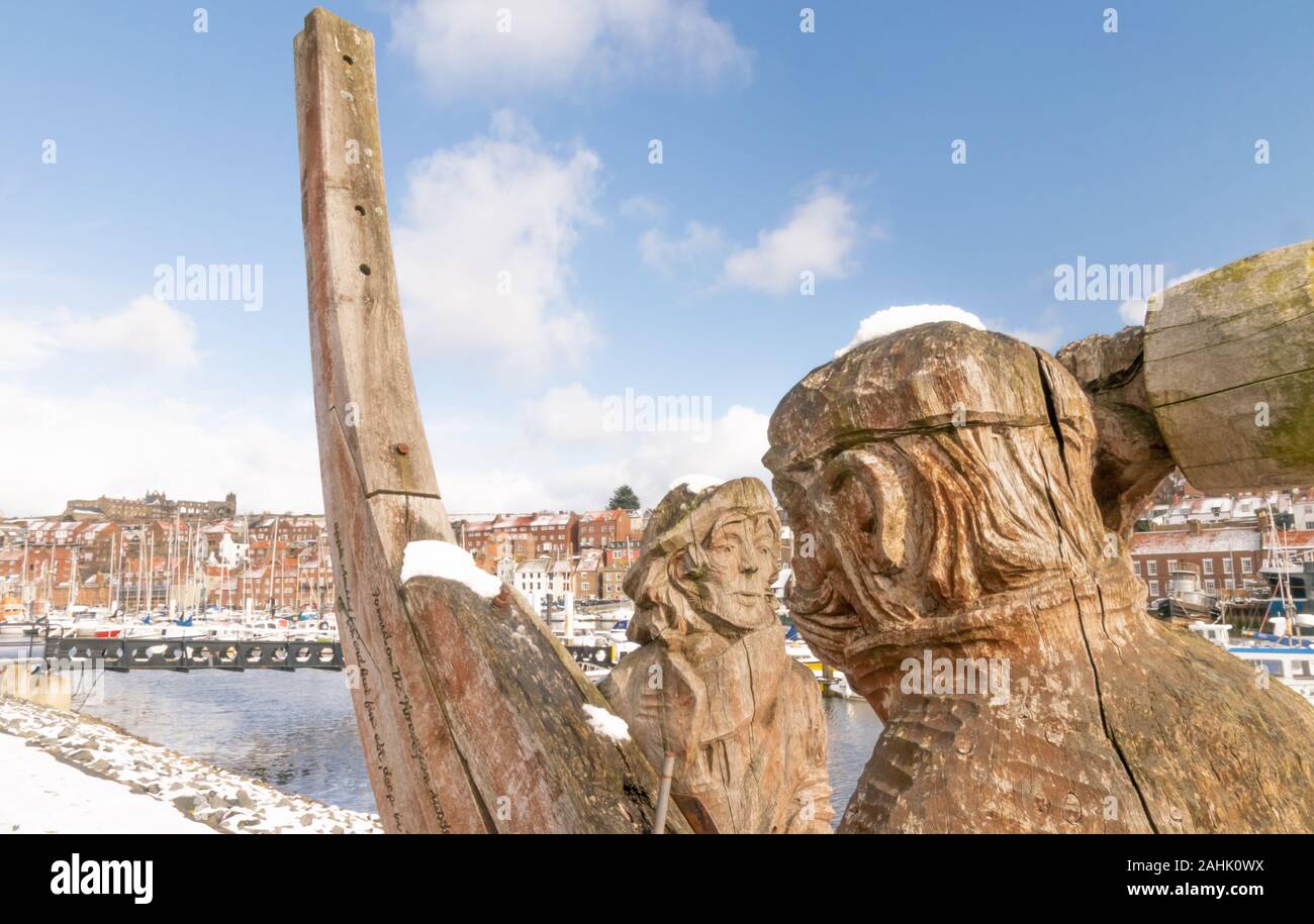 Whitby winter hi-res stock photography and images - Alamy