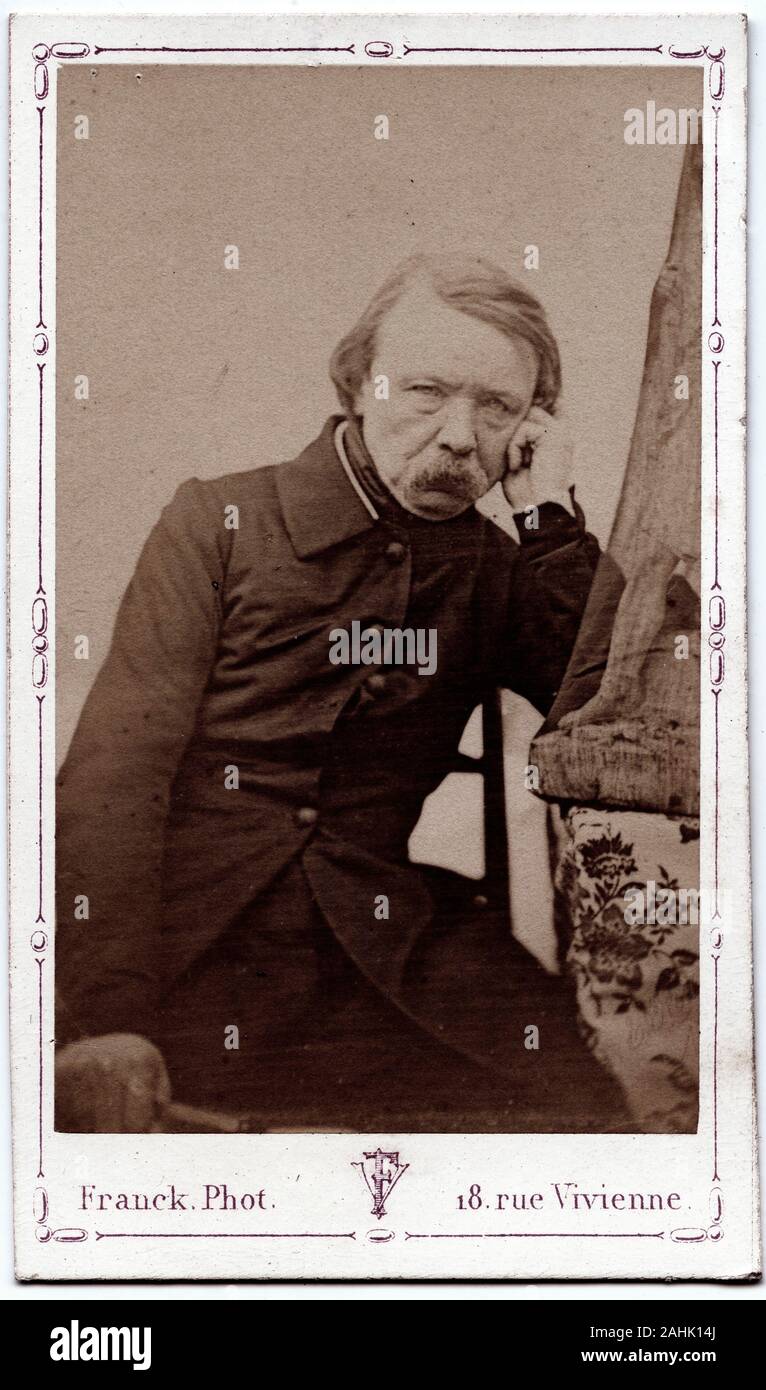 Pierre Jean David d'Angers by Franck, 1845 Stock Photo - Alamy