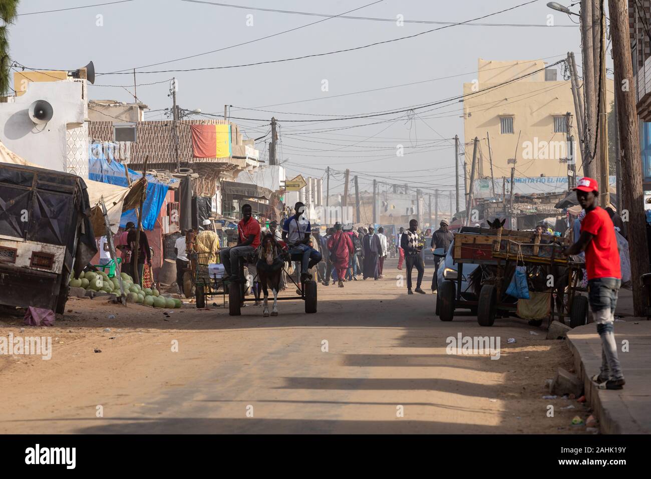 KAYAR, SENEGAL - NOVEMBER 14, 2019: Traditional fishing village of ...