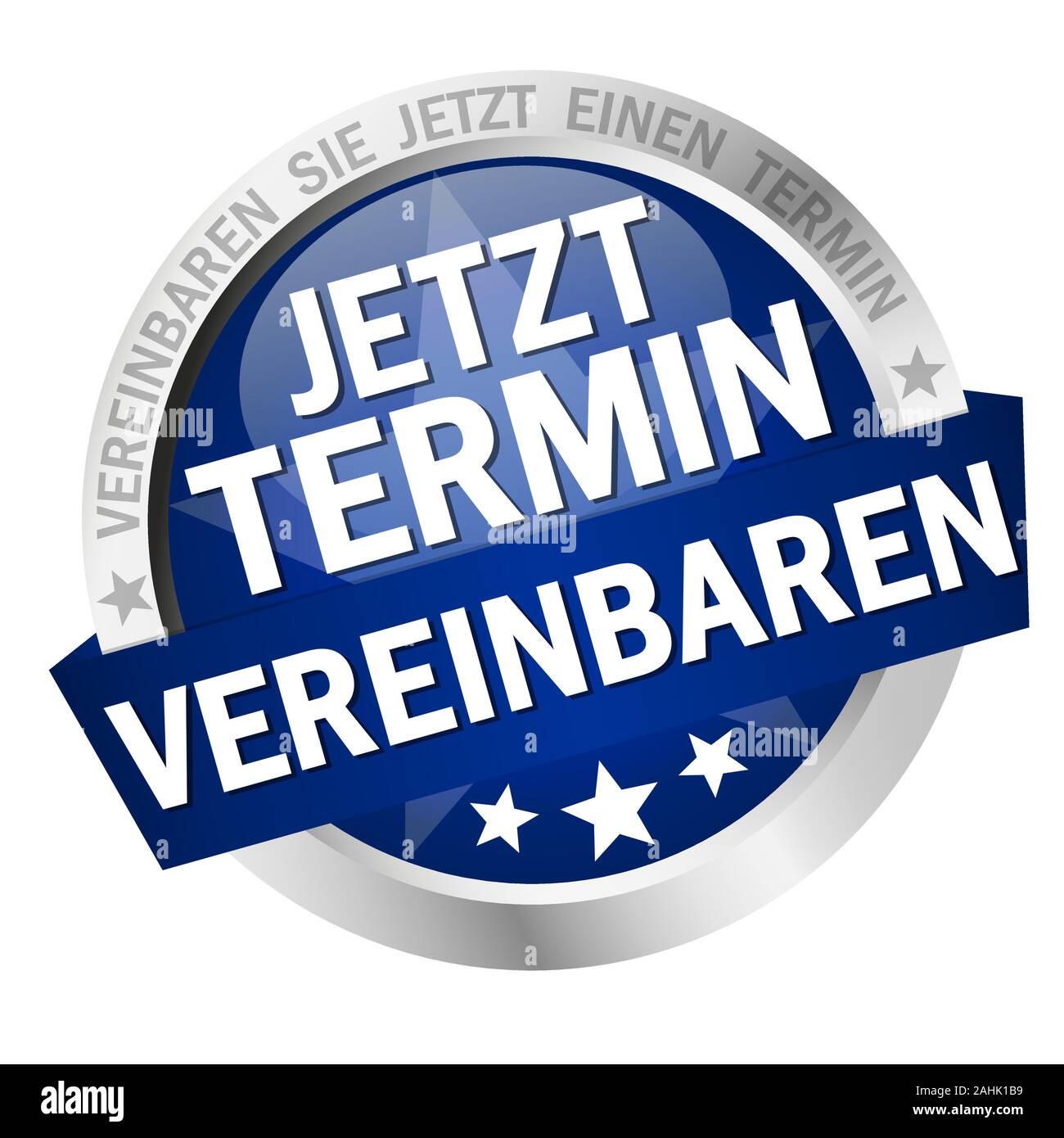 EPS 10 vector with round colored button with banner and text arrange ...