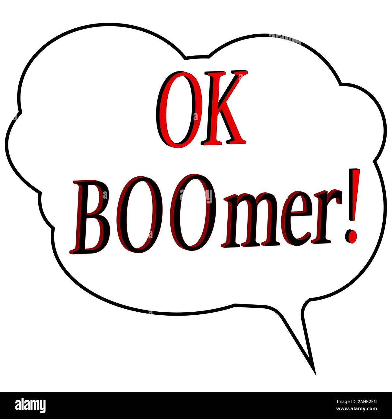 Boomer gen z hi-res stock photography and images - Alamy