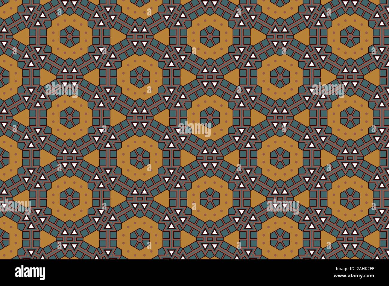 Repeating colorful shapes hi-res stock photography and images - Alamy