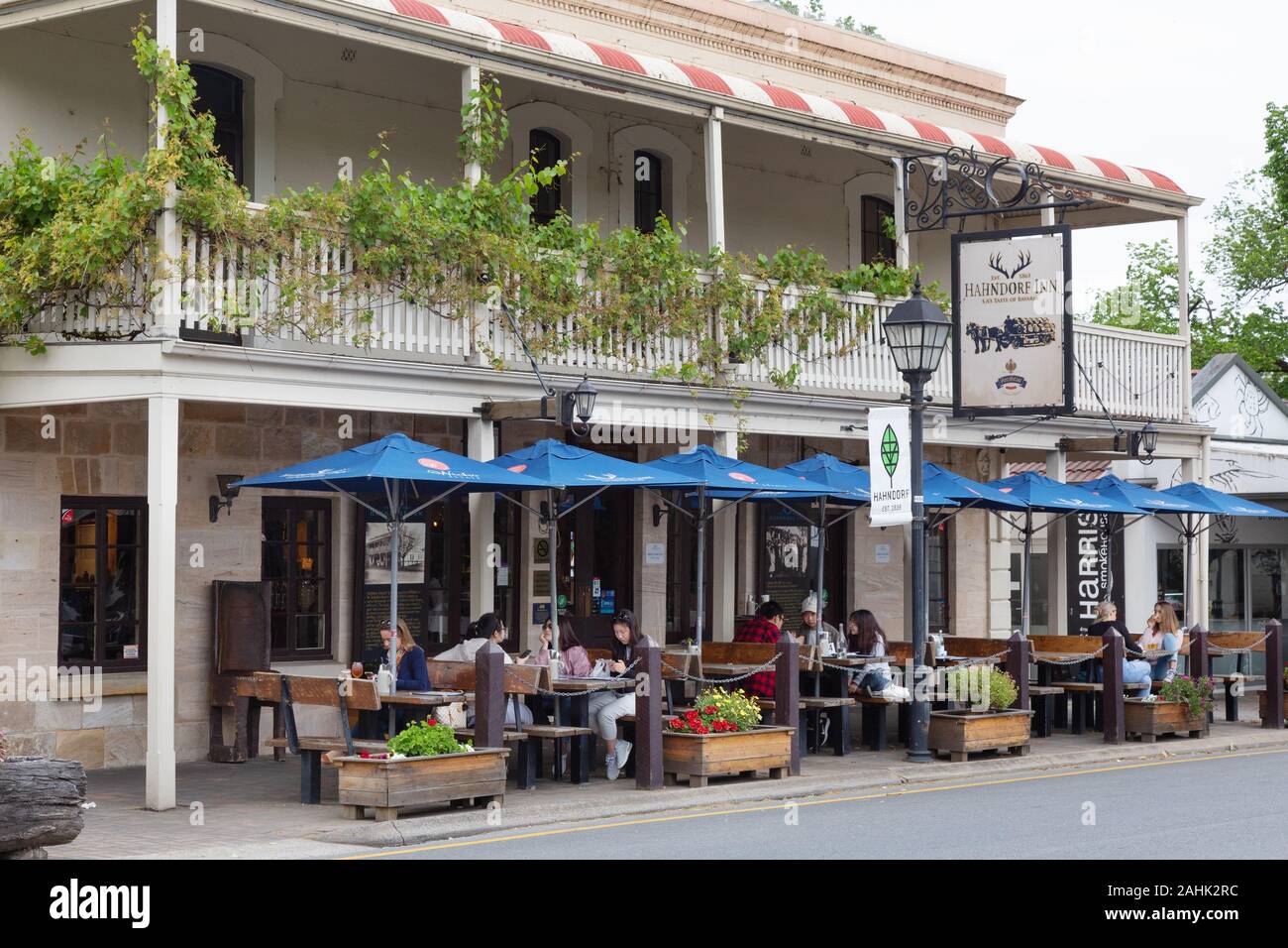 The Hahndorf Inn, Hahndorf , a small town of german origins, with ...