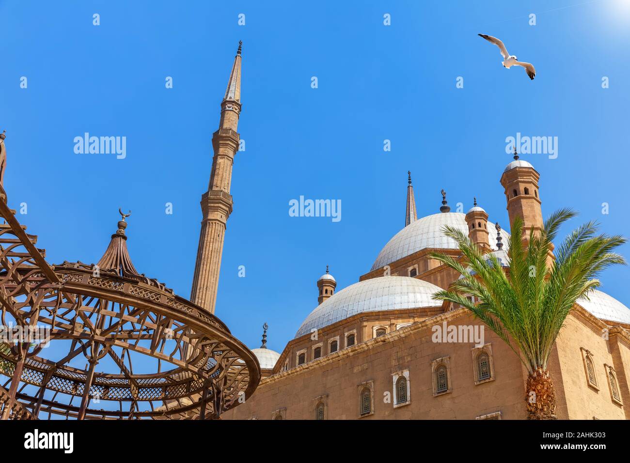 Cairo Citadel, view of the Mosque, Egypt Stock Photo - Alamy