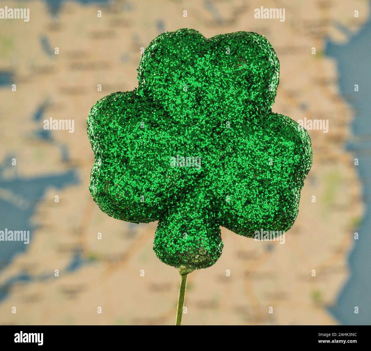 Map of shamrock hi-res stock photography and images - Alamy