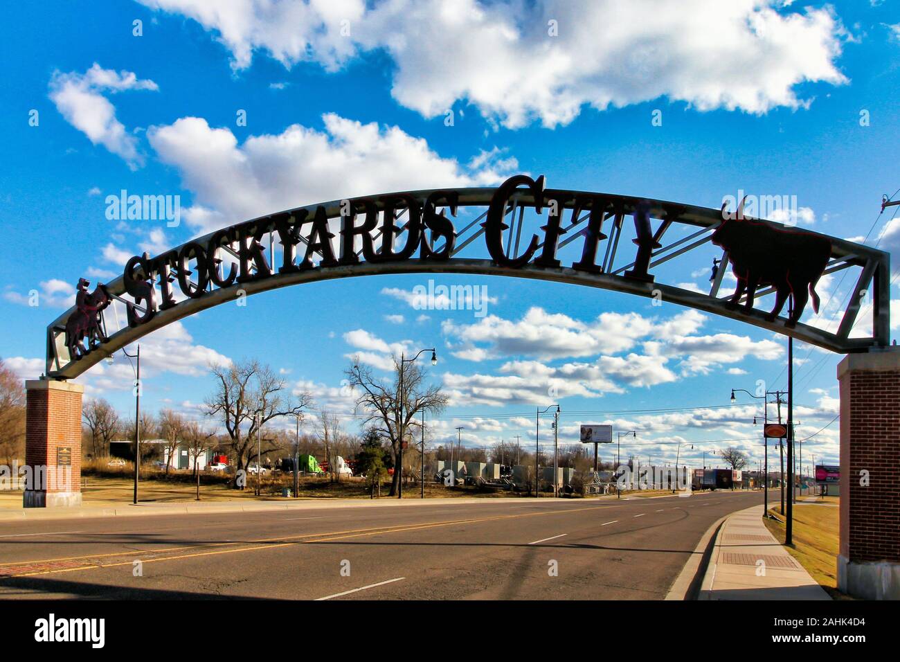 Famous stockyards entrance hi-res stock photography and images - Alamy