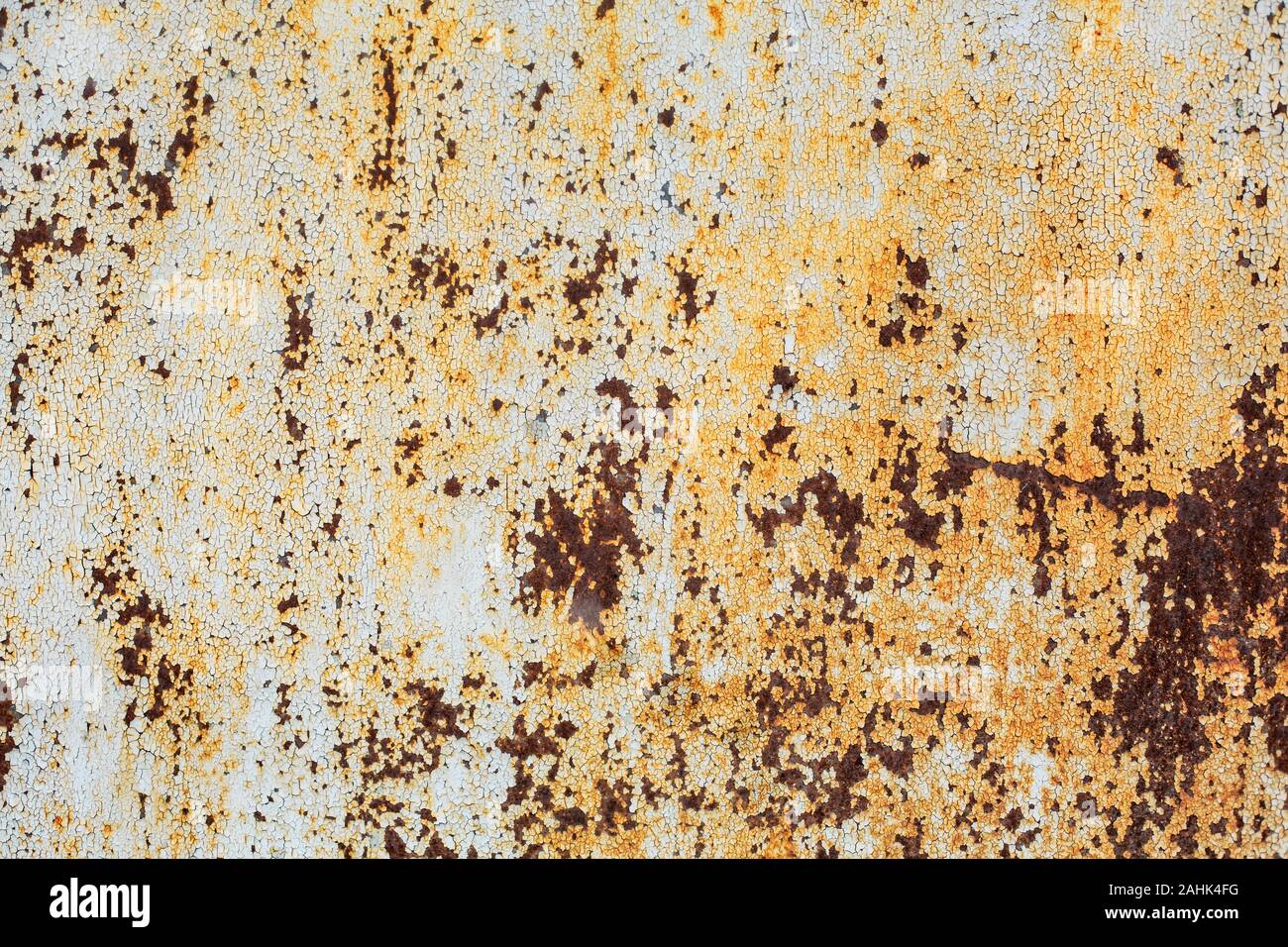 White Rusted Metal Texture