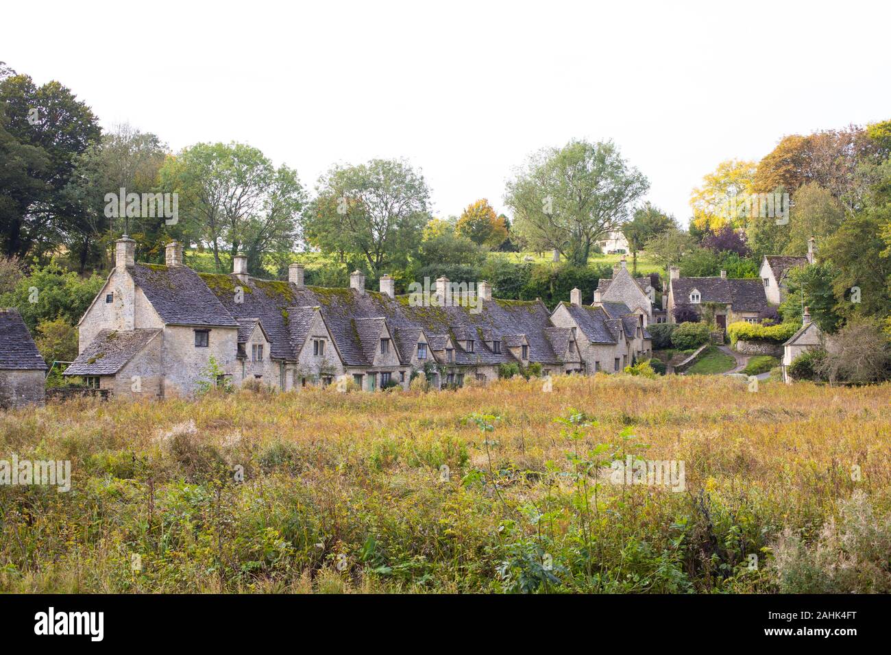 Bibury village in the Cotswolds, England, UK Stock Photo - Alamy