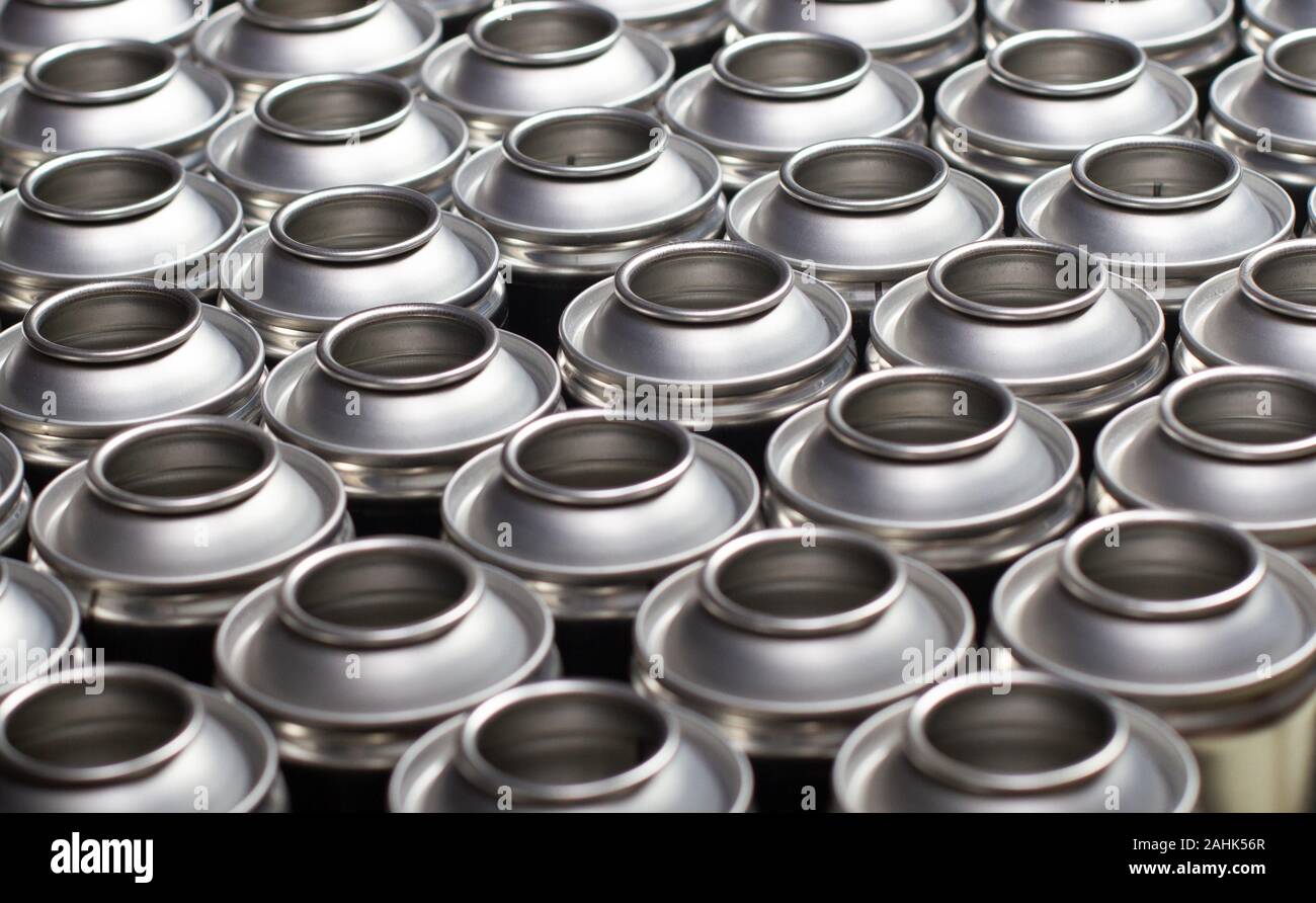 Empty cans of spray paint hi-res stock photography and images - Alamy