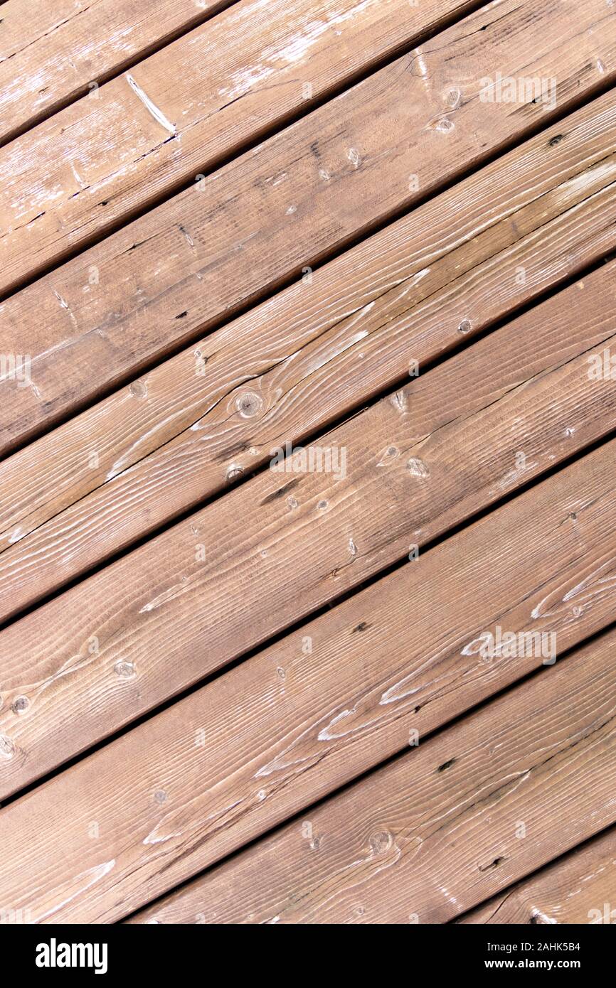 Textured surface of wooden deck Stock Photo - Alamy