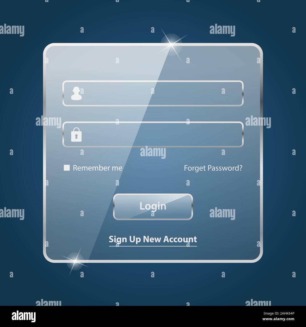 Shiny colorful login form ui template for your web vector image. Shiny ... Shiny colorful login form ui template for your web vector image. Shiny ...
