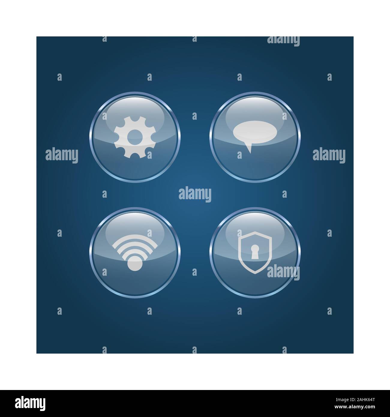 Set of shiny glass web buttons vector image. Set of shiny glass web ... Set of shiny glass web buttons vector image. Set of shiny glass web ...