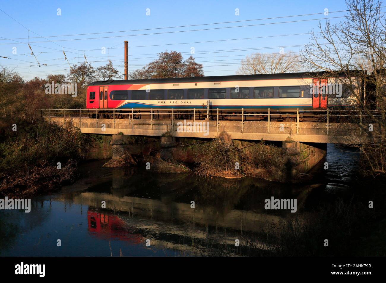 East Midlands trains 158 class, East Coast Main Line Railway ...
