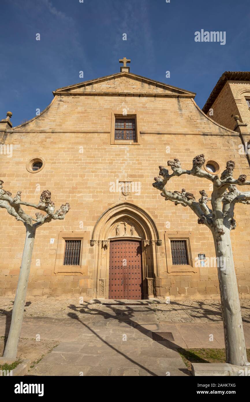 Olite is a beautiful medieval village in Navarre province, Spain Stock ...