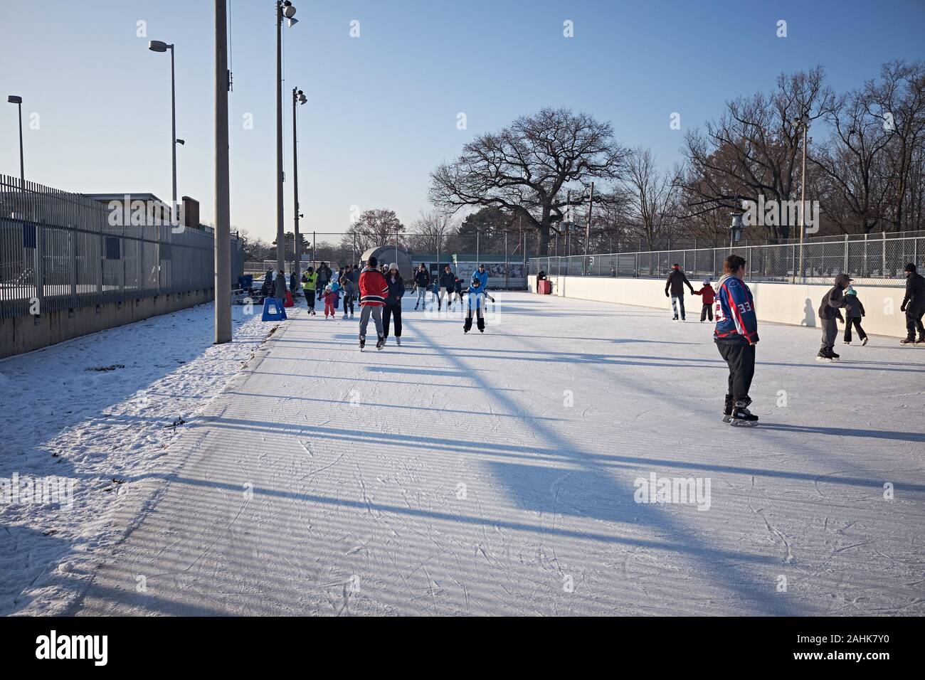 High Park in Winter Stock Photo - Alamy