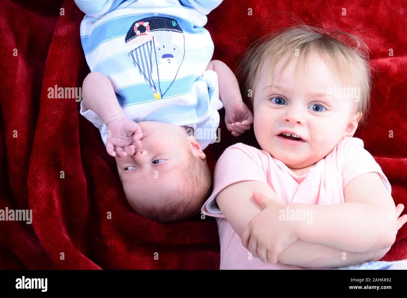 New Baby, parenting and child care Stock Photo - Alamy