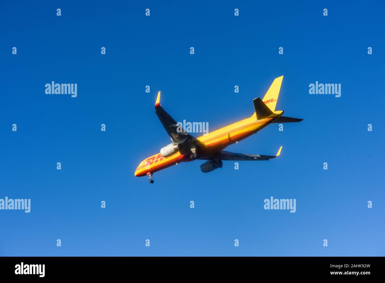 Dhl cargo aircraft hi-res stock photography and images - Alamy