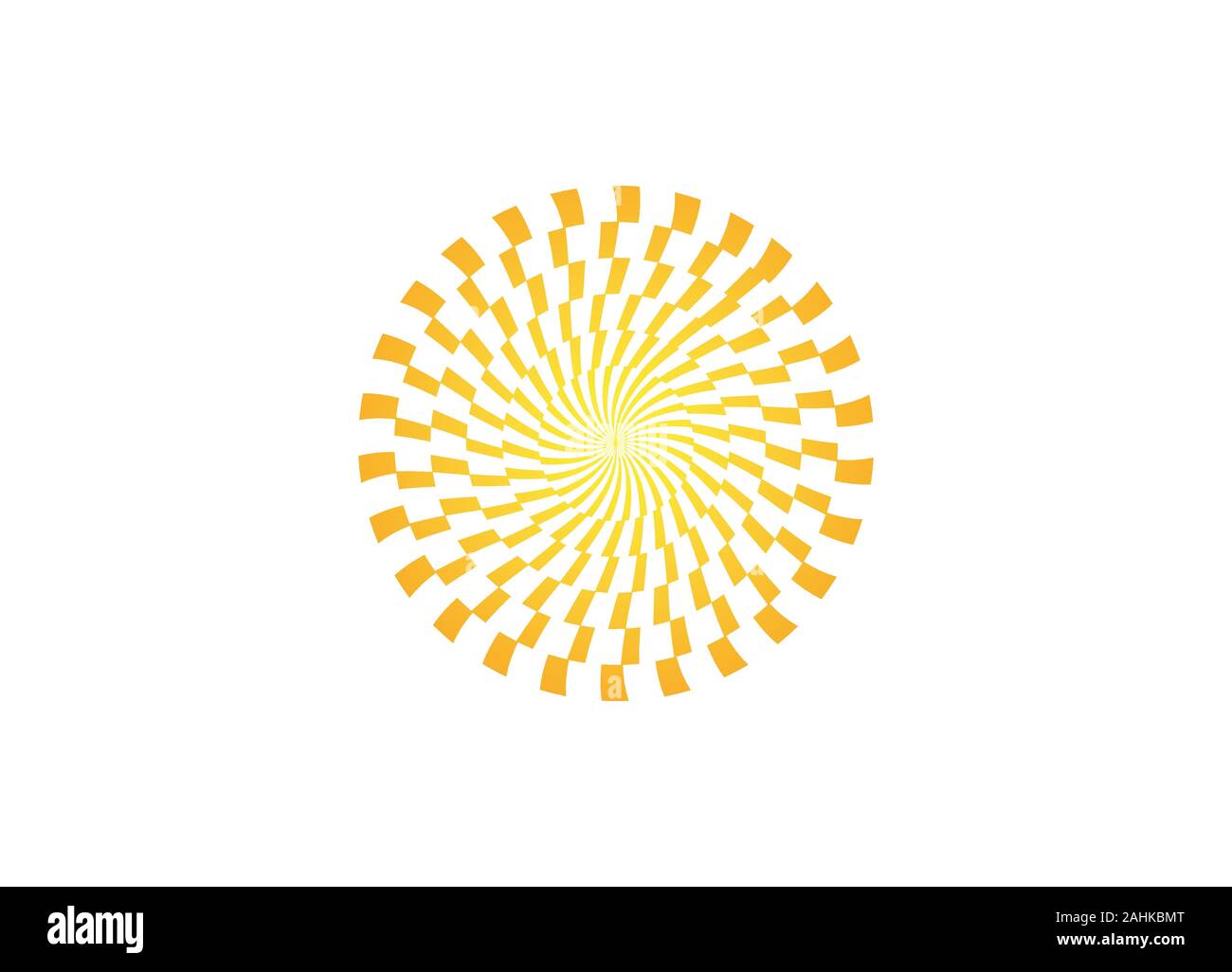 Orange sun logo for your company, Sunburst icon, abstract creative sun ...