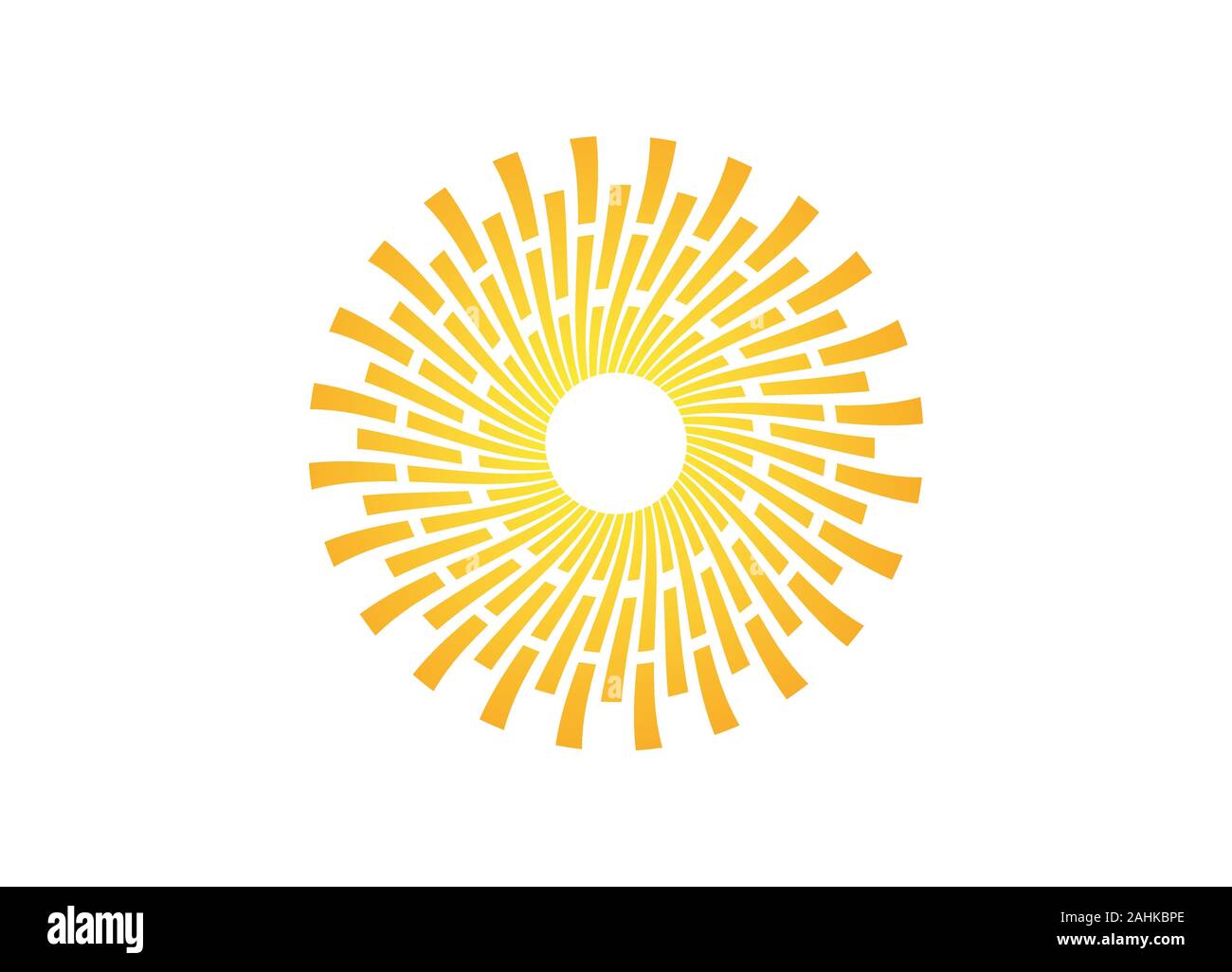 Abstract Sunrise Logo