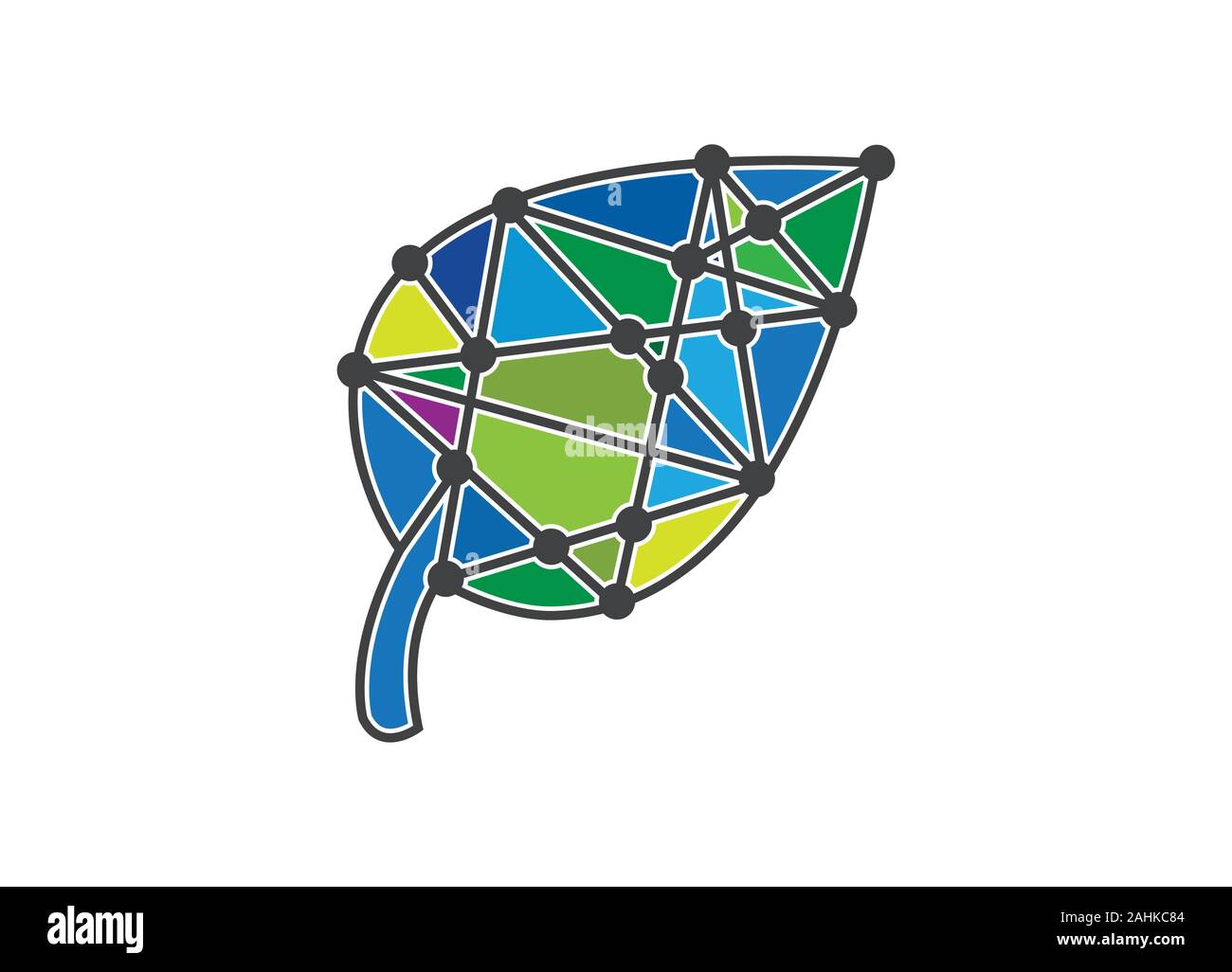 Green Technology logo designs concept, leaf technology logo design ...