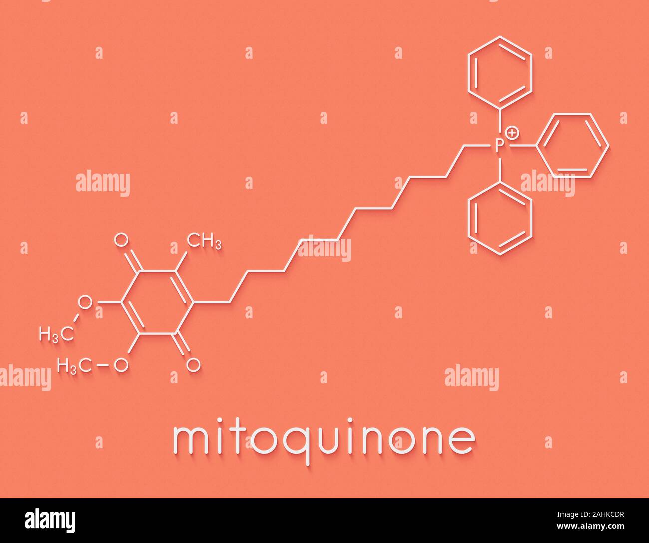 Mitoquinone molecule hi-res stock photography and images - Alamy