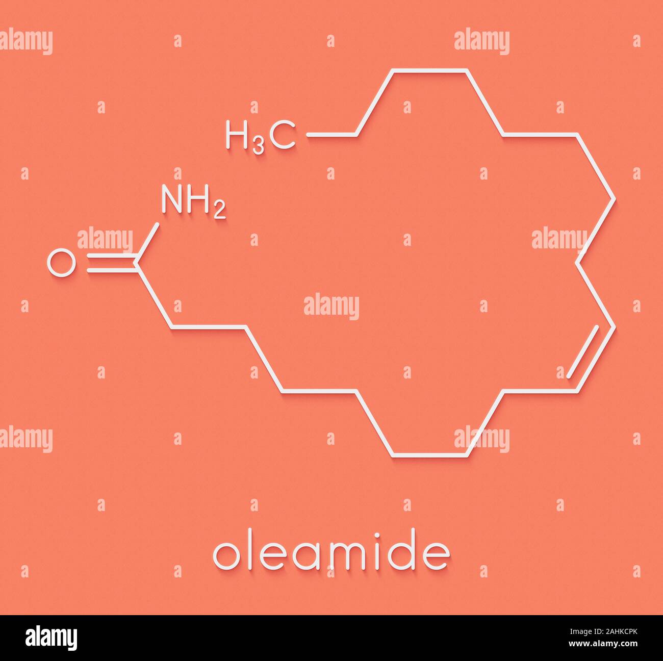 Oleamide molecule hi-res stock photography and images - Alamy