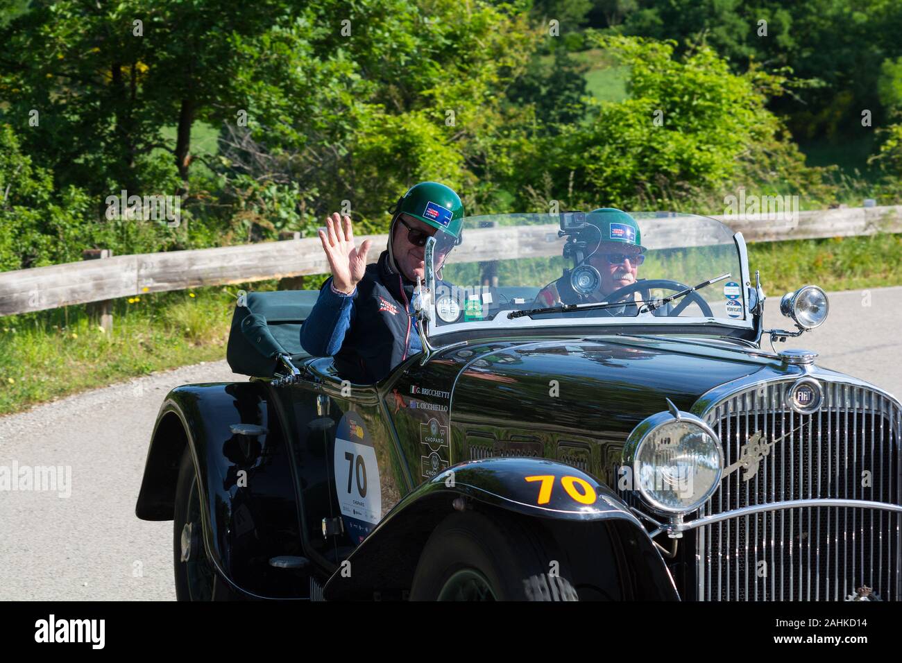 PESARO COLLE SAN BARTOLO , ITALY - MAY 17 - 2018 : FIAT 525 SS 1930 on ...