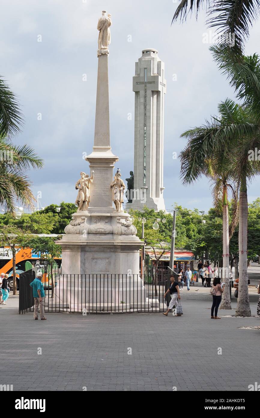 Triunfo de la Candelaria, Plaza de la Candelaria, Santa Cruz, Tenerife ...