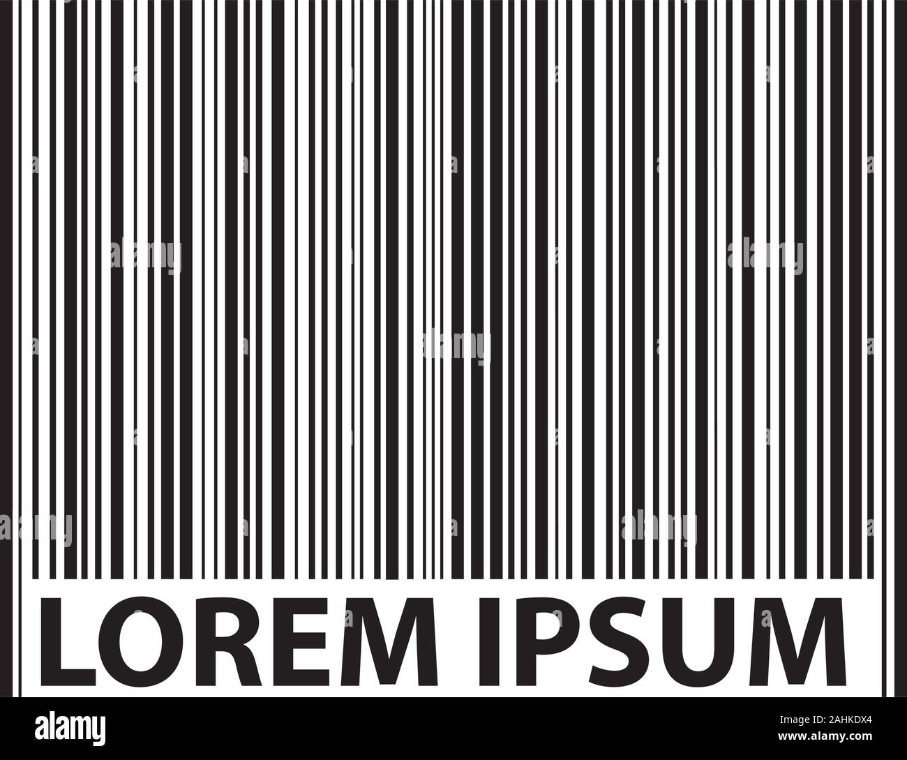 bar code, vector graphic design element Stock Vector Image & Art - Alamy