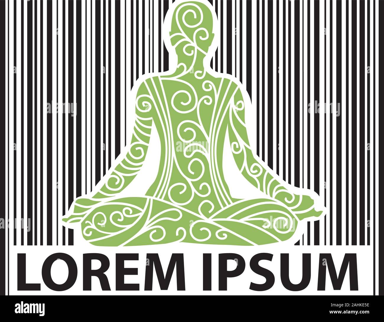 Meditative symbol Stock Vector Images - Alamy