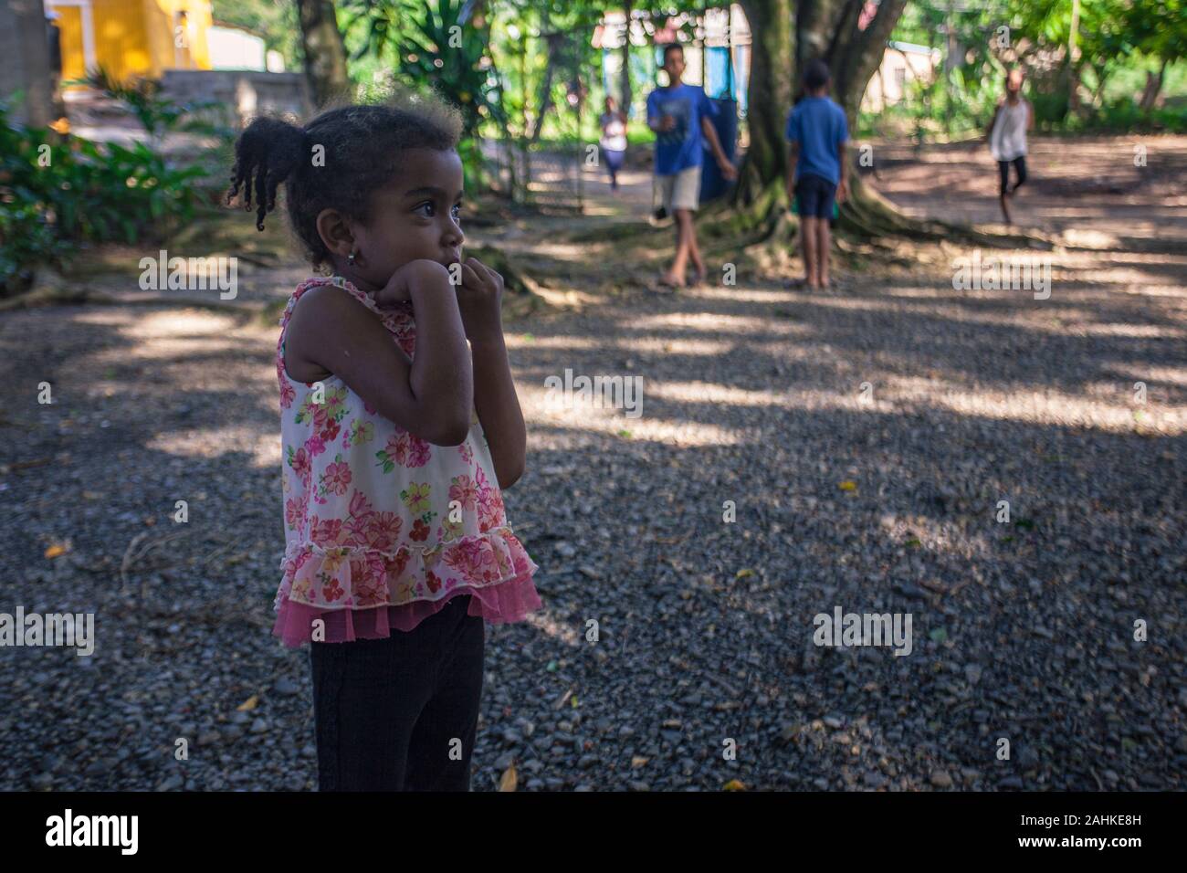 Happy Dominican Child High Resolution Stock Photography and Images - Alamy