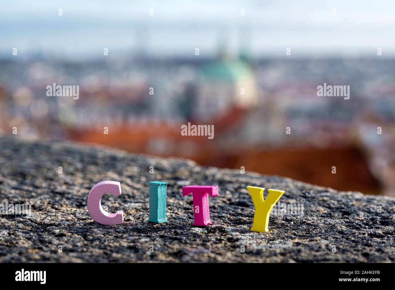 Word city hi-res stock photography and images - Alamy
