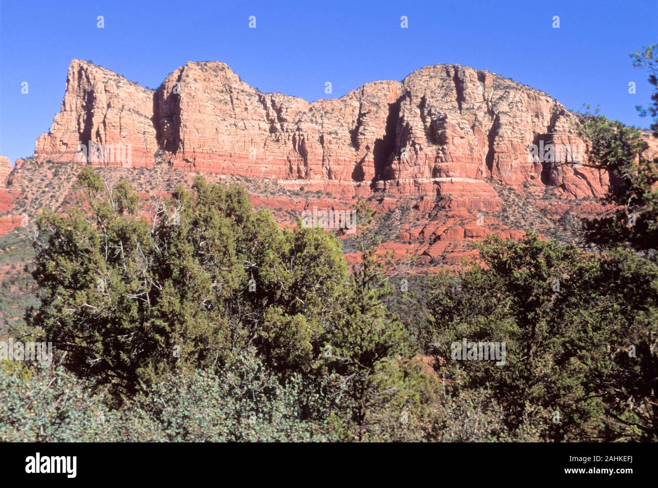Twin Buttes/Two Nuns, Sedona, Arizona Stock Photo - Alamy