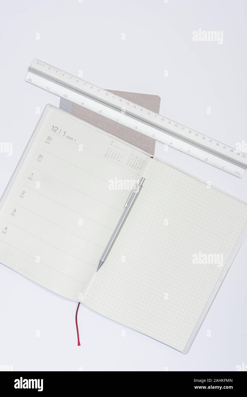 2020 diary in an office environment. 30.12.2019 Please credit: Phillip ...