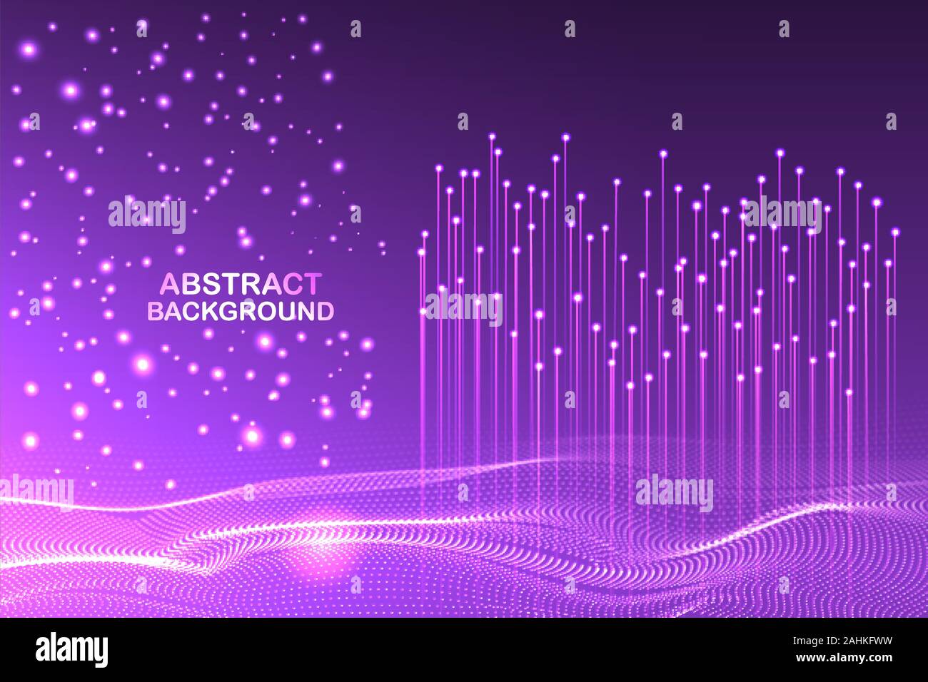 Abstract technology wave background concept Stock Vector Image & Art ...