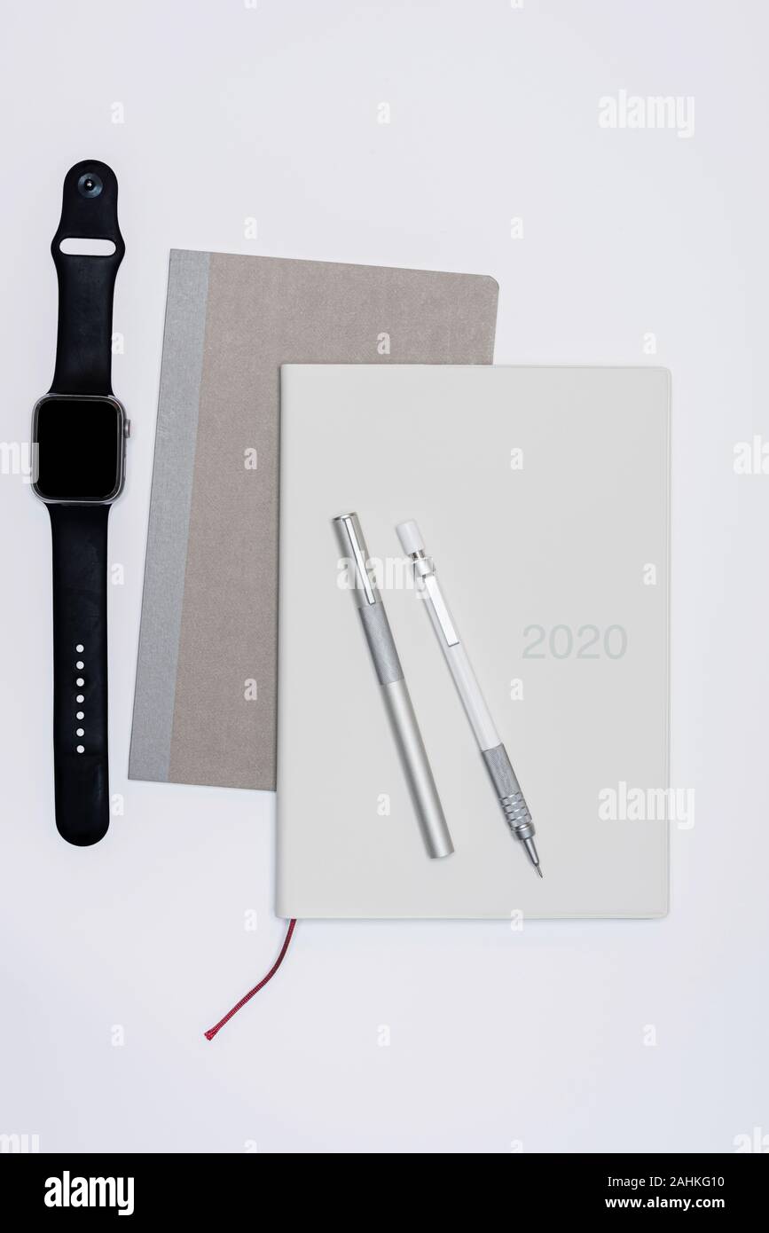 2020 diary in an office environment. 30.12.2019 Please credit: Phillip ...