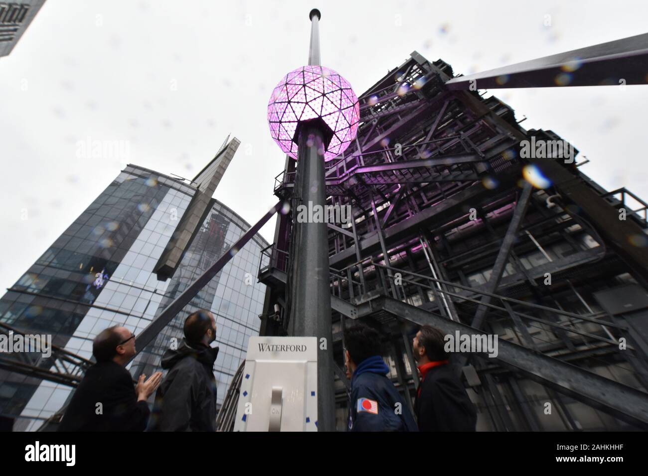 The Times Square New Year’s Eve Ball at 12 feet in diameter and ...