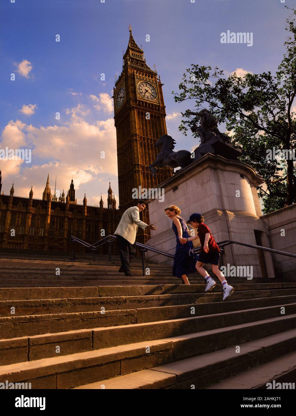 Big ben steps hi-res stock photography and images - Alamy