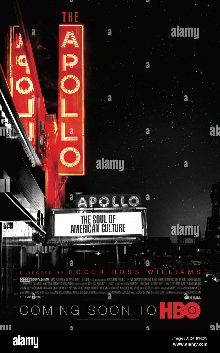 THE APOLLO, US poster, 2019. © HBO Documentary Films / courtesy Everett ...