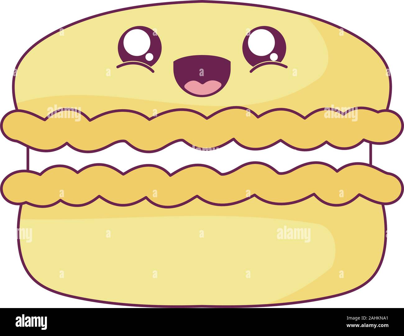 cookie cartoon design, Kawaii expression cute character funny and ...