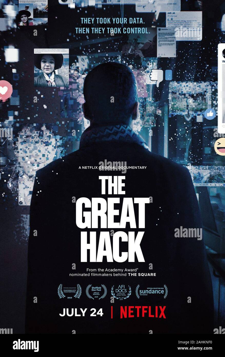 THE GREAT HACK, US poster, 2019. © Netflix / courtesy Everett ...