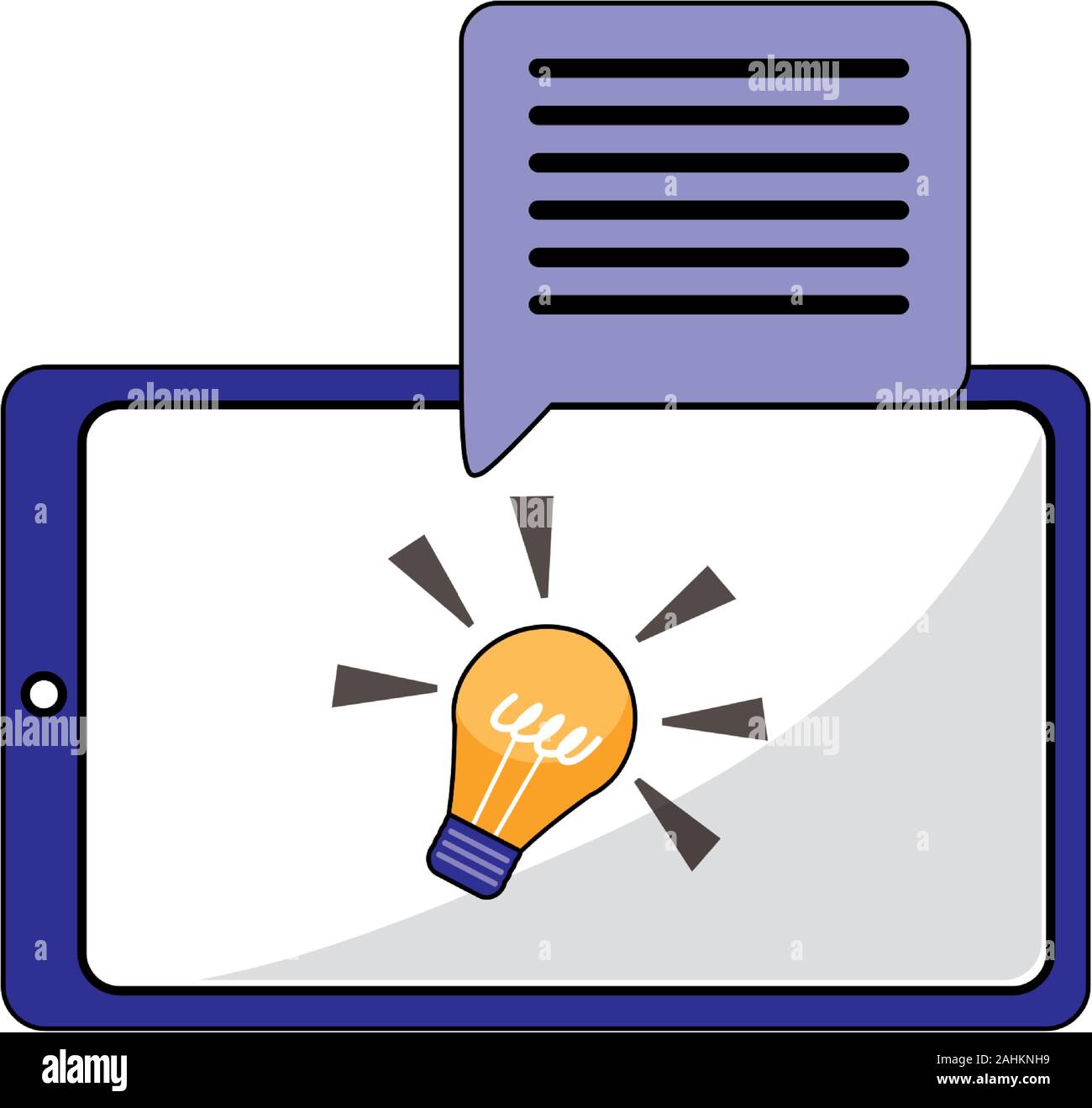 Smartphone and bubble design, Digital technology communication social ...