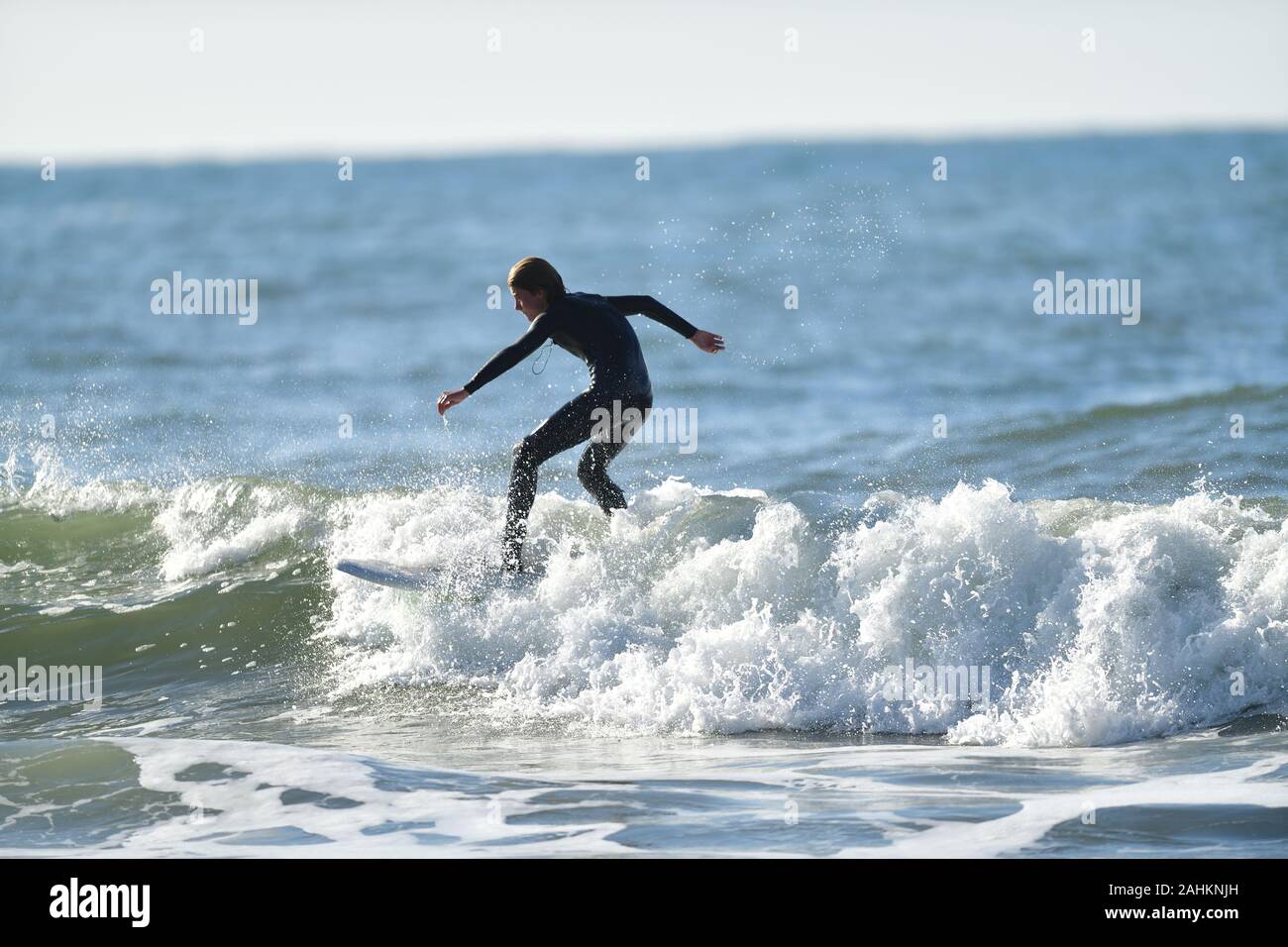 The Web Surfer Stock Photo - Alamy