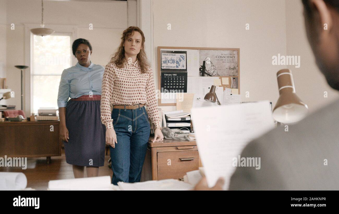 JUST MERCY, from left: Andrene Ward-Hammond, Brie Larson, 2019 ...