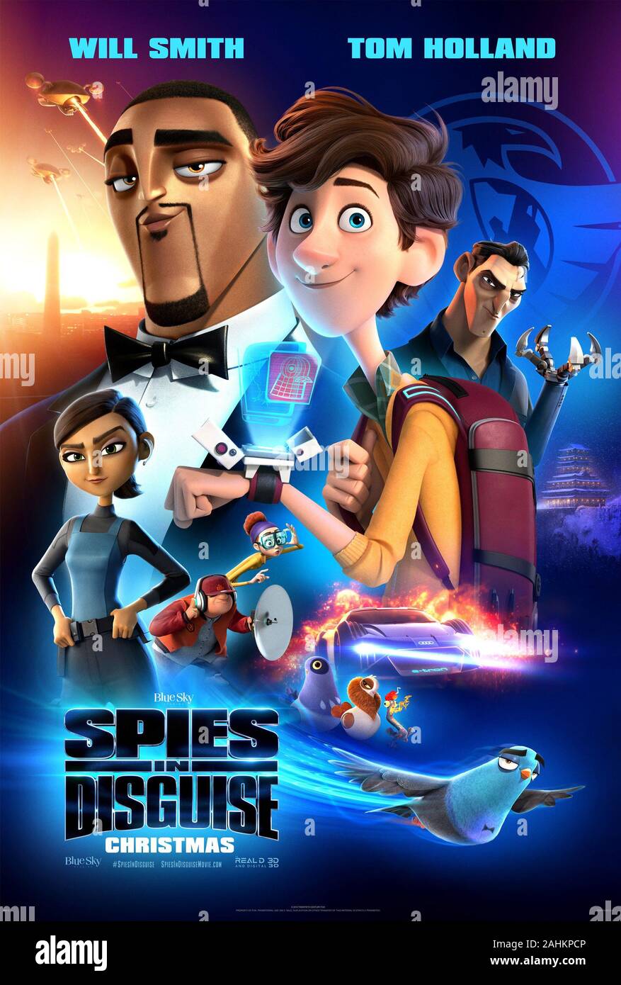 SPIES IN DISGUISE, US advance poster, top from left: Lance Sterling ...