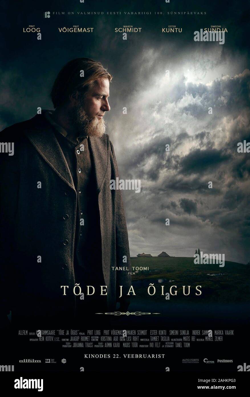 TRUTH AND JUSTICE, (aka TODE JA OIGUS), Estonian poster, Priit Loog ...