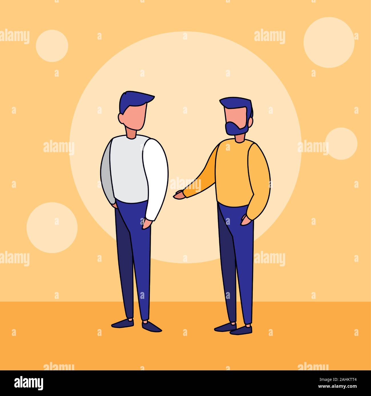 Avatar men and circles background design, Boys males person people ...