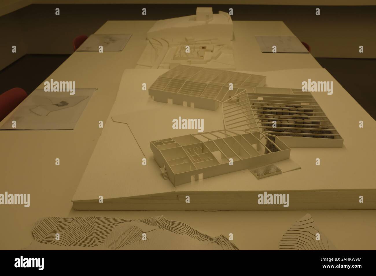 Exposition of the works of the Souto Moura architect in the House of ...